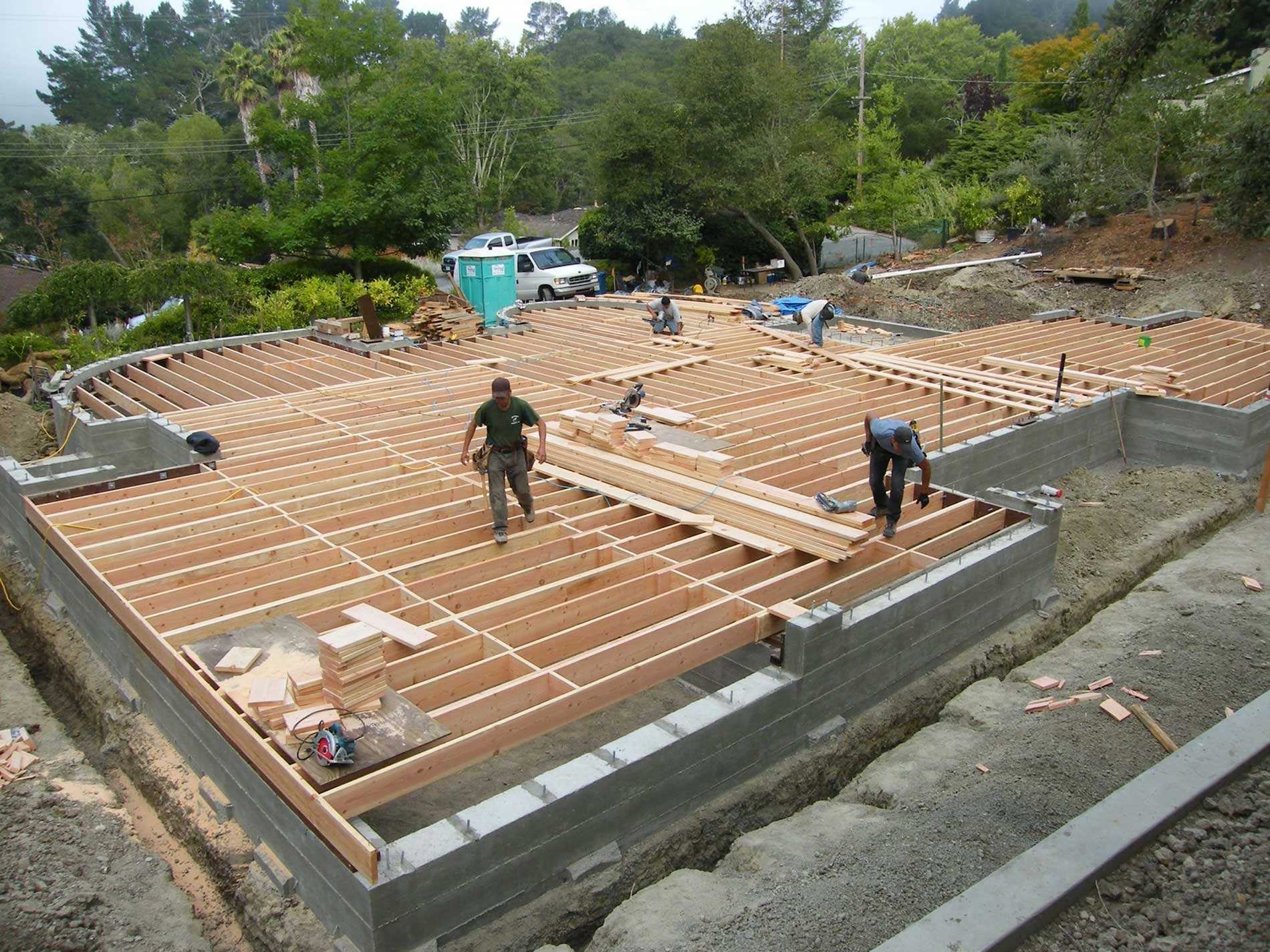 BASEMENT, FRAME AND STRUCTURAL CONSTRUCTION - LINEUP